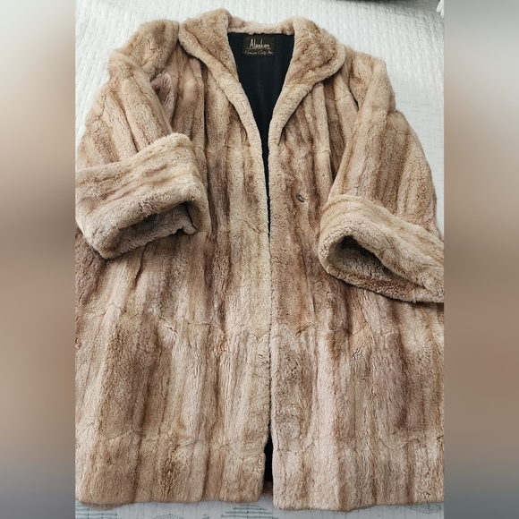 Alaskan Custom Built Furs | Jackets & Coats | Vintage Genuine Mink Long ...